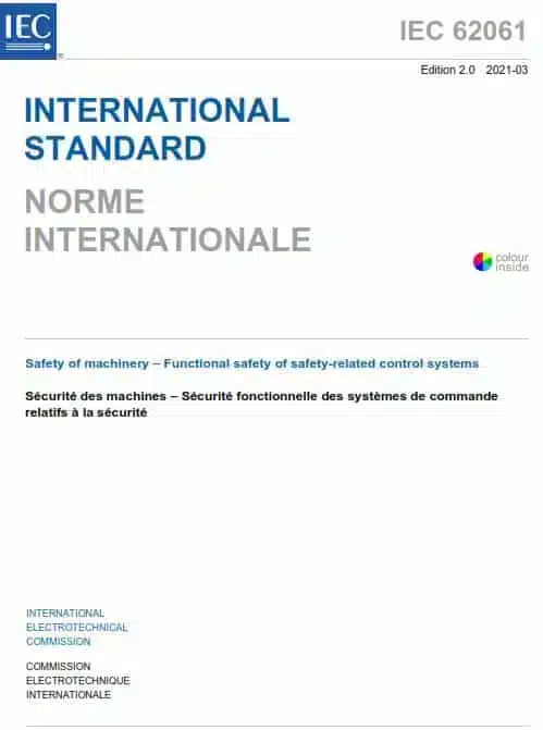 IEC 62061 : La nouvelle édition 2021 - Gt-Engineering