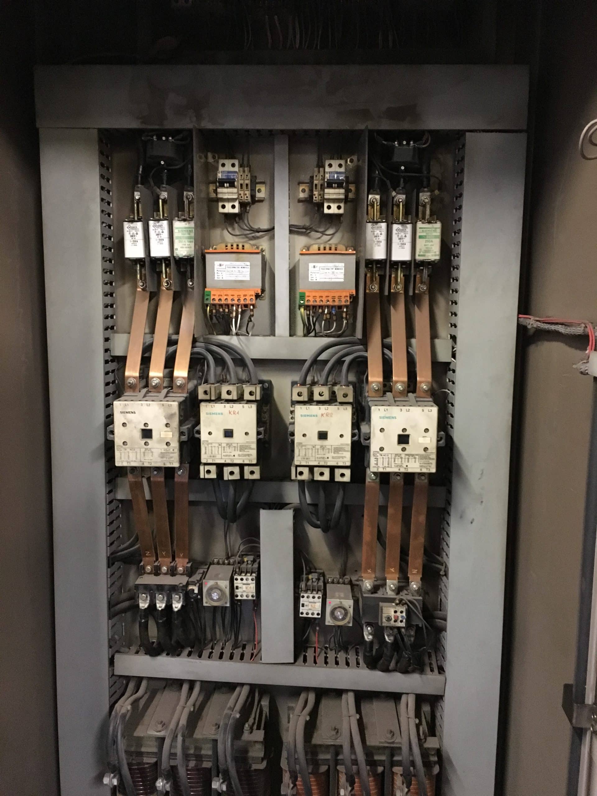 Industrial control panels and the door Interlock