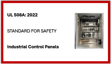 UL 508 A | Standard for Industrial Control Panels