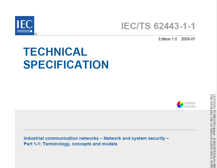 The IEC 62443 Security Levels - Gt-Engineering